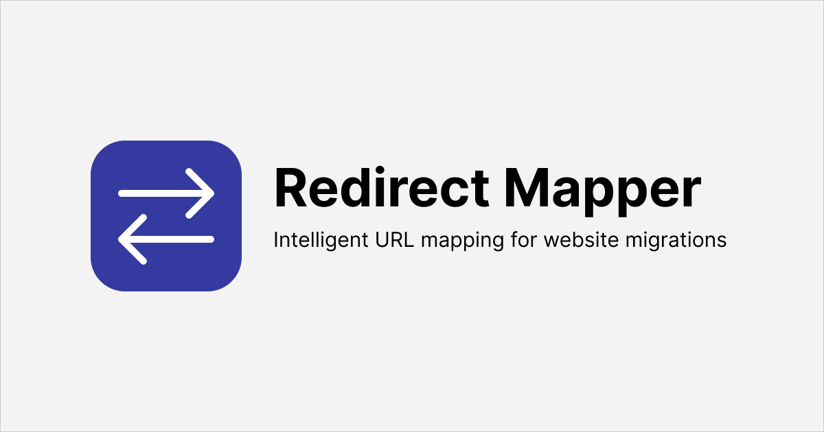 Redirect Mapper - URL Redirect Mapping Tool for Website Migrations